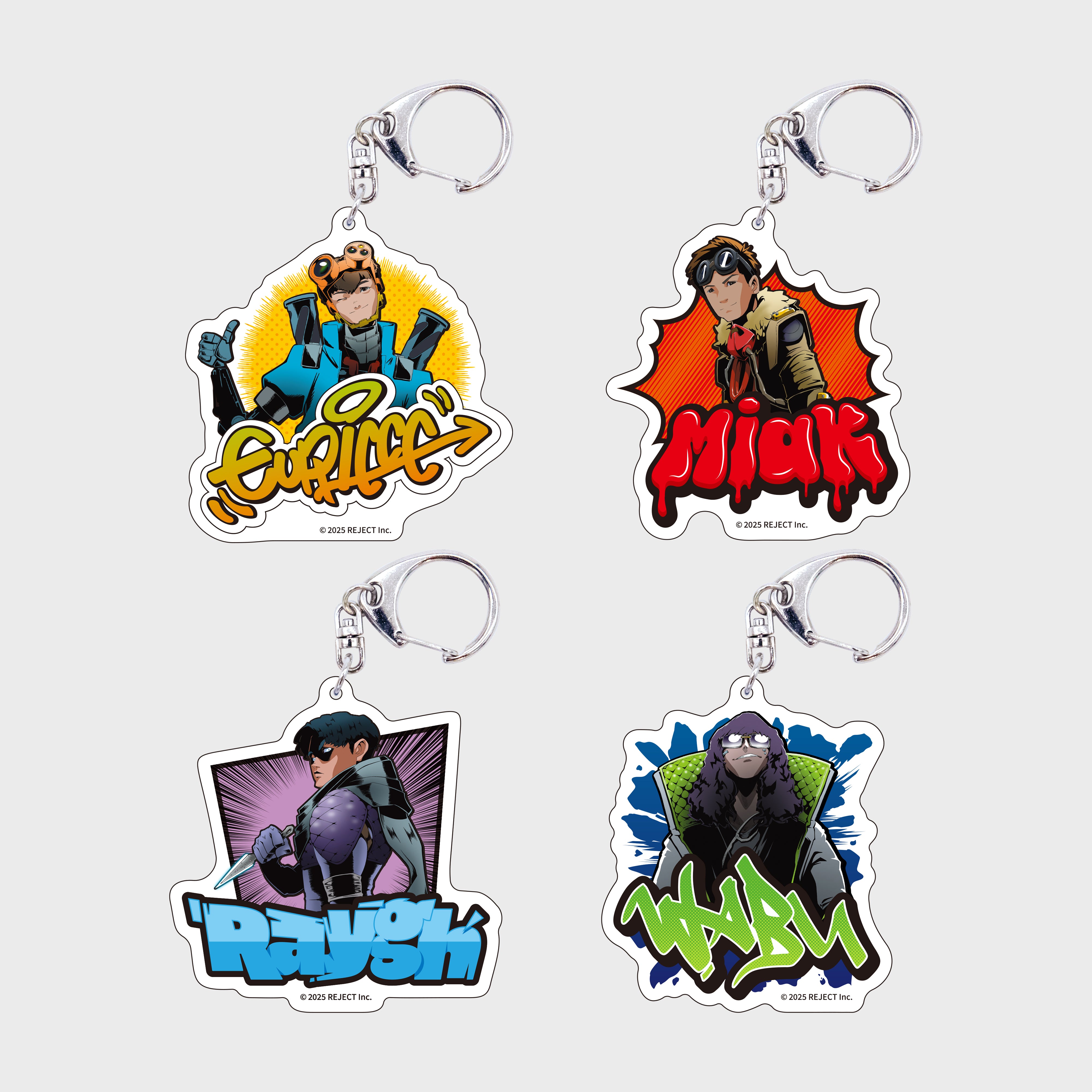 REJECT Apex div y5-01 ACRYLIC KEY HOLDER