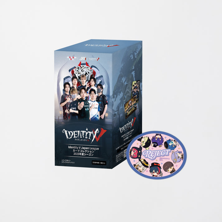 [BOX販売] Identity V Japan League カードコレクション 2025年夏シーズン 特典ステッカー第2弾 – REJECT
